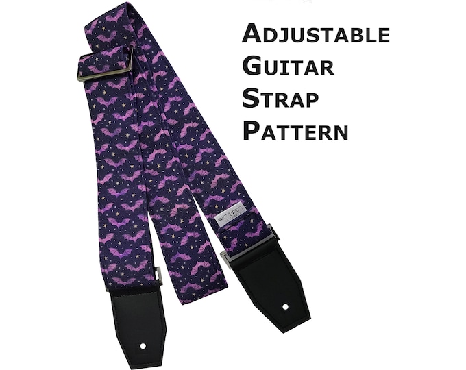 Josiah Guitar Strap Cozy Crochet Pattern - Etsy Canada