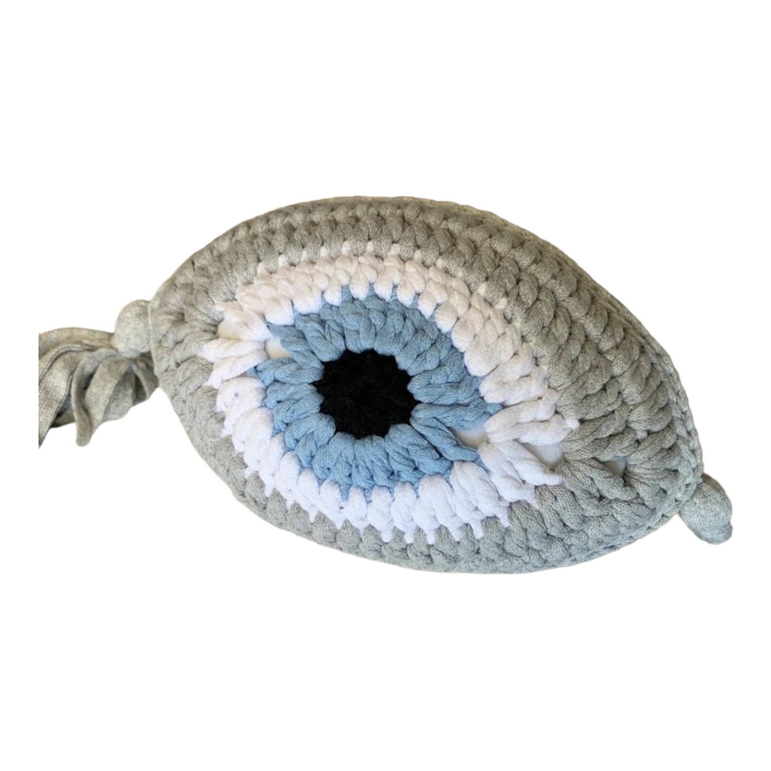 Small Evil Eye Cushion Eye Shaped Pillow Handmade Cushion - Etsy