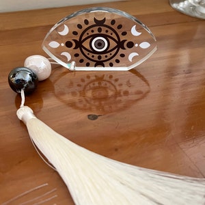 Plexi Glass Evil Eye, Evil Eye Table Decor Gift, Good Luck Charm, Gift ...