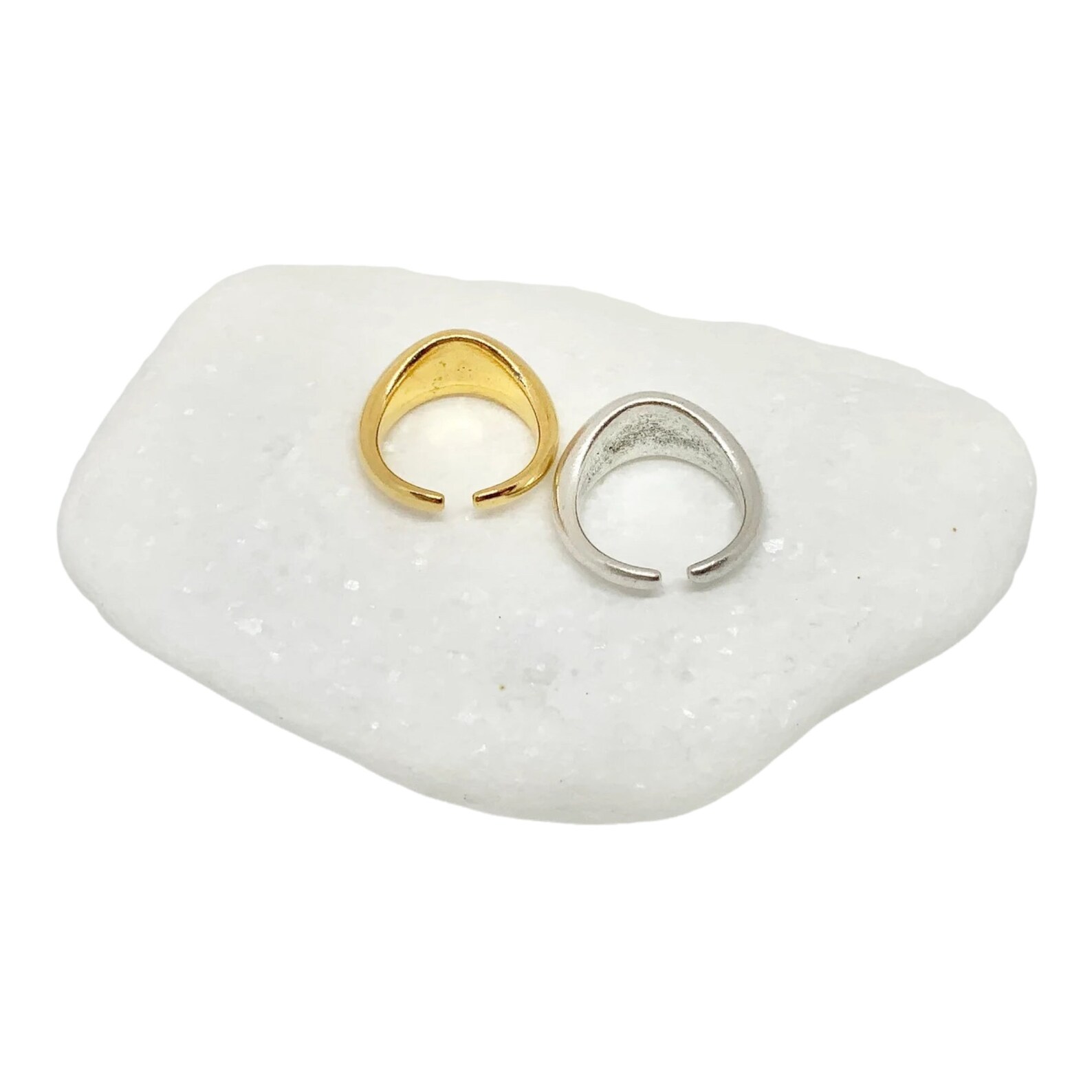 Boomerang Fashion Rings Silver Boomerang Ring Gold Boomerang - Etsy