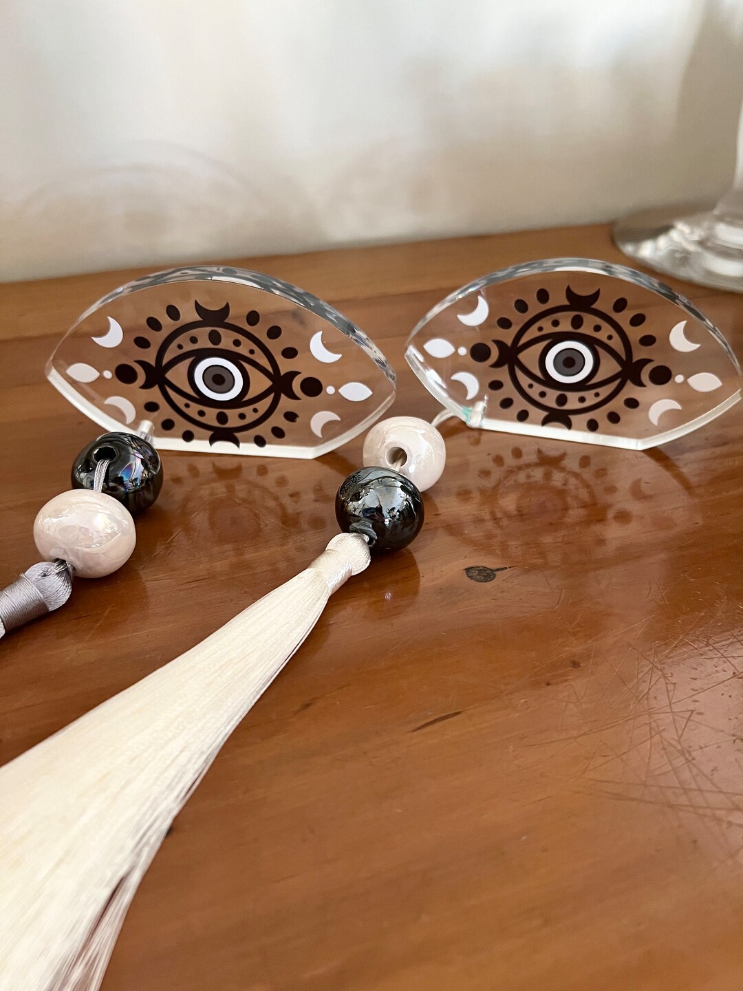 Plexi Glass Evil Eye, Evil Eye Table Decor Gift, Good Luck Charm, Gift ...