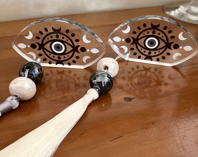 Plexi Glass Evil Eye, Evil Eye Table Decor Gift, Good Luck Charm, Gift ...