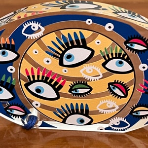 Plexi Glass Evil Eye, Evil Eye Table Decor Gift, Good Luck Charm, Gift ...