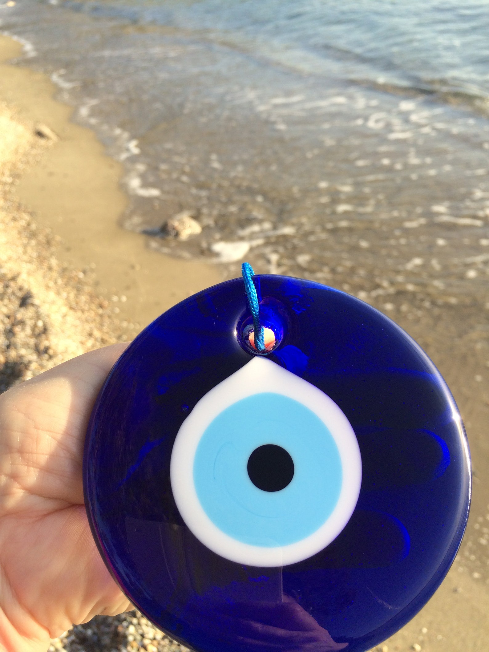 Evil Eye Wall Hanging Good Luck Charm Evil Eye Housewarming - Etsy