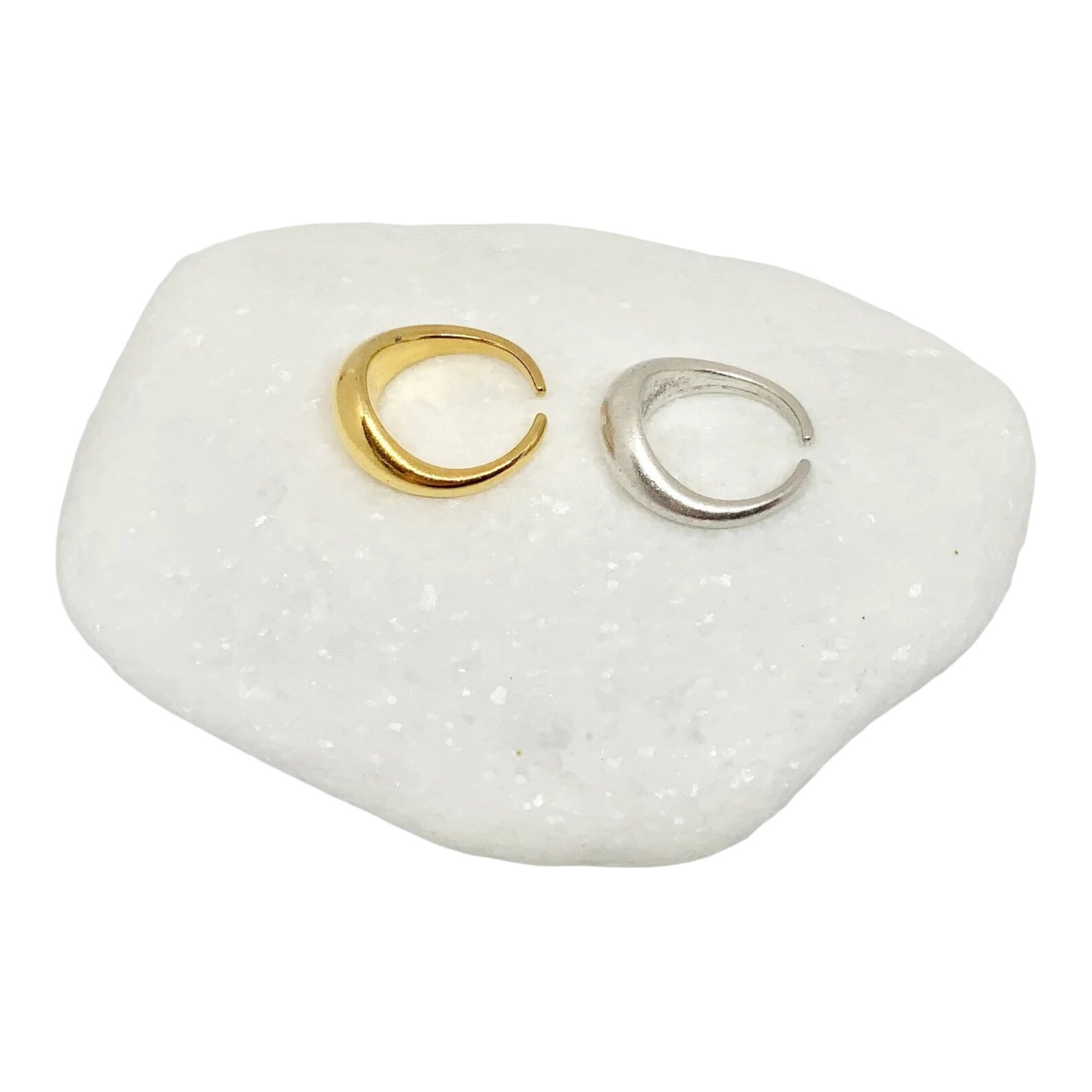 Boomerang Fashion Rings Silver Boomerang Ring Gold Boomerang - Etsy