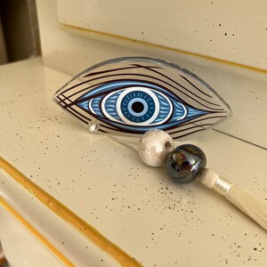 Plexi Glass Evil Eye, Evil Eye Table Decor Gift, Good Luck Charm, Gift ...