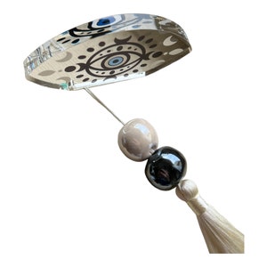 Plexi Glass Evil Eye, Evil Eye Table Decor Gift, Good Luck Charm, Gift ...