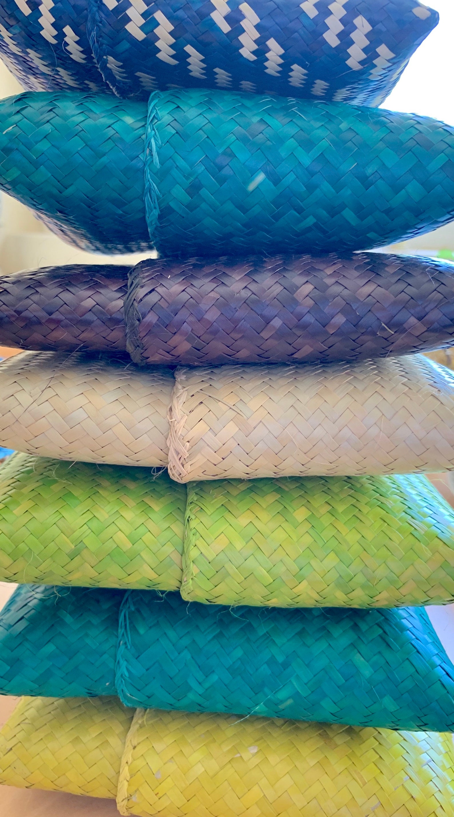 Small Straw Pouch Small Clutch Bag Straw Folio Handheld - Etsy