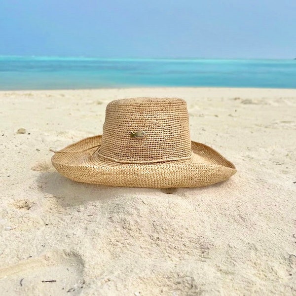 Raffia Sun Hat - Etsy