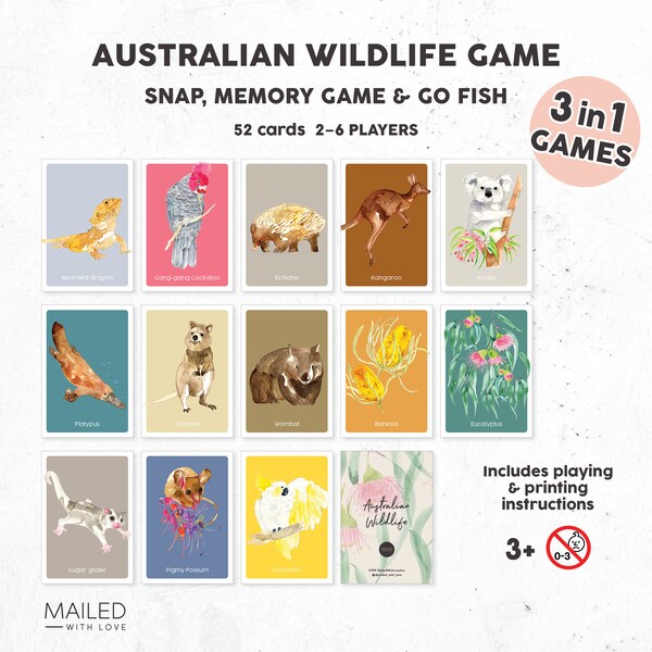 Australian Wildlife - Etsy