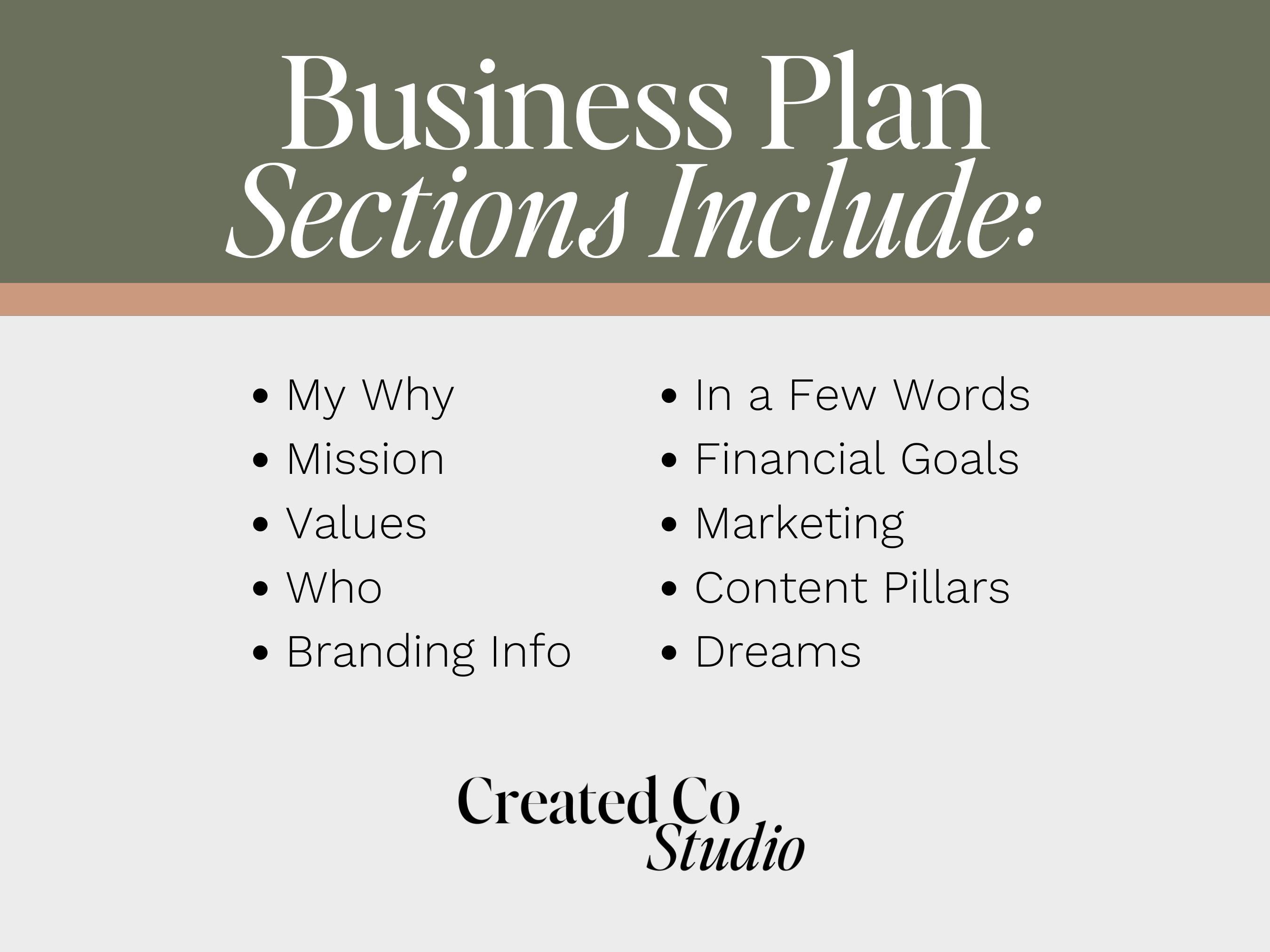 Business at a Glance Notion Template, Business Plan Notion - Etsy