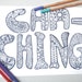 Cha Ching DOWNLOAD Etsy Sales Notification Coloring Book Page - Etsy