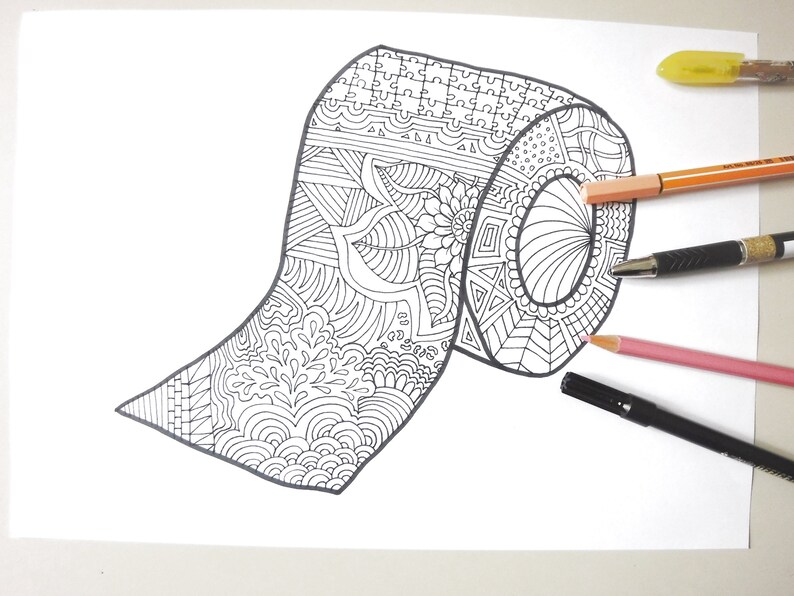 Toilet Paper Coloring Printable Page Digital Art Colouring - Etsy