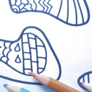 Lefty Colouring Page Left Handed Left Hander Hand Zentangle Diy ...