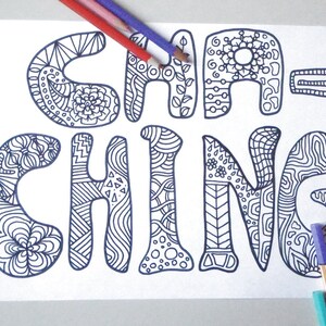 Cha Ching DOWNLOAD Etsy Sales Notification Coloring Book Page Etsy ...