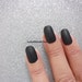 20 Solid Black Matte False Nails Fake Nails Tips Full Cover - Etsy