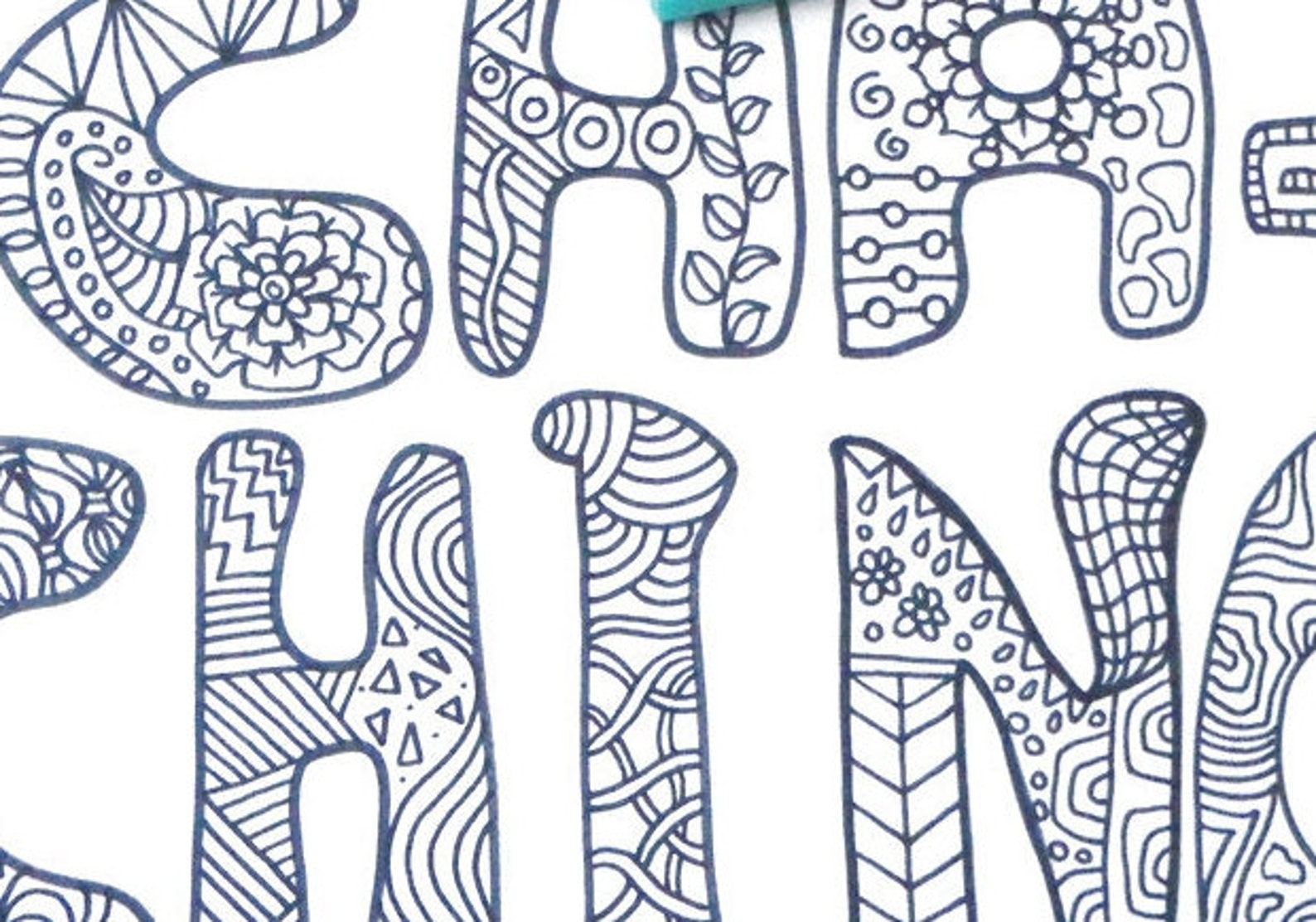 Cha Ching DOWNLOAD Etsy Sales Notification Coloring Book Page Etsy ...