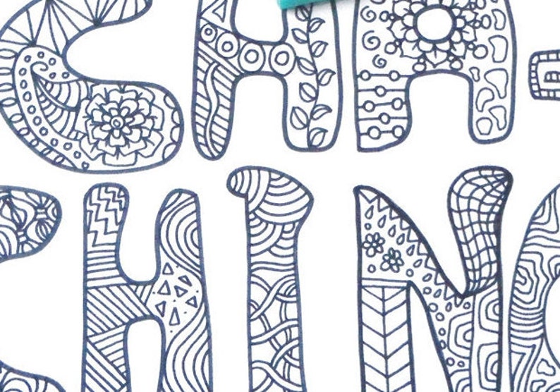 Cha Ching DOWNLOAD Etsy Sales Notification Coloring Book Page Etsy ...