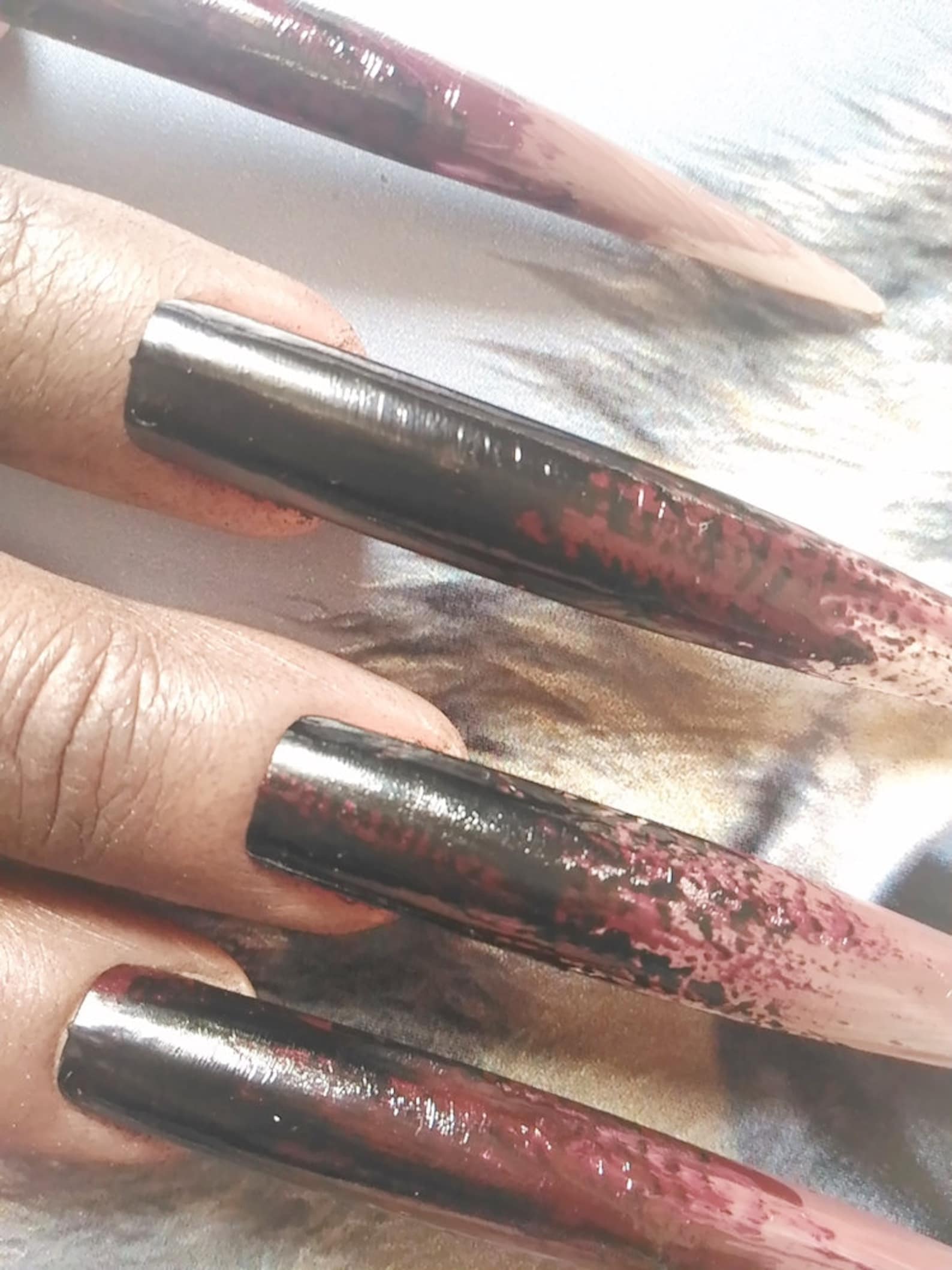 Werewolf Nails Halloween Costume Witch Zombie Wolf Talons - Etsy