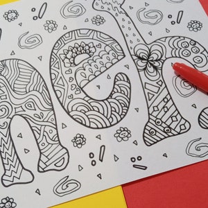 Meh Coloring Book Page Colouring Image Funny Cool Doodle Doodling Joke ...