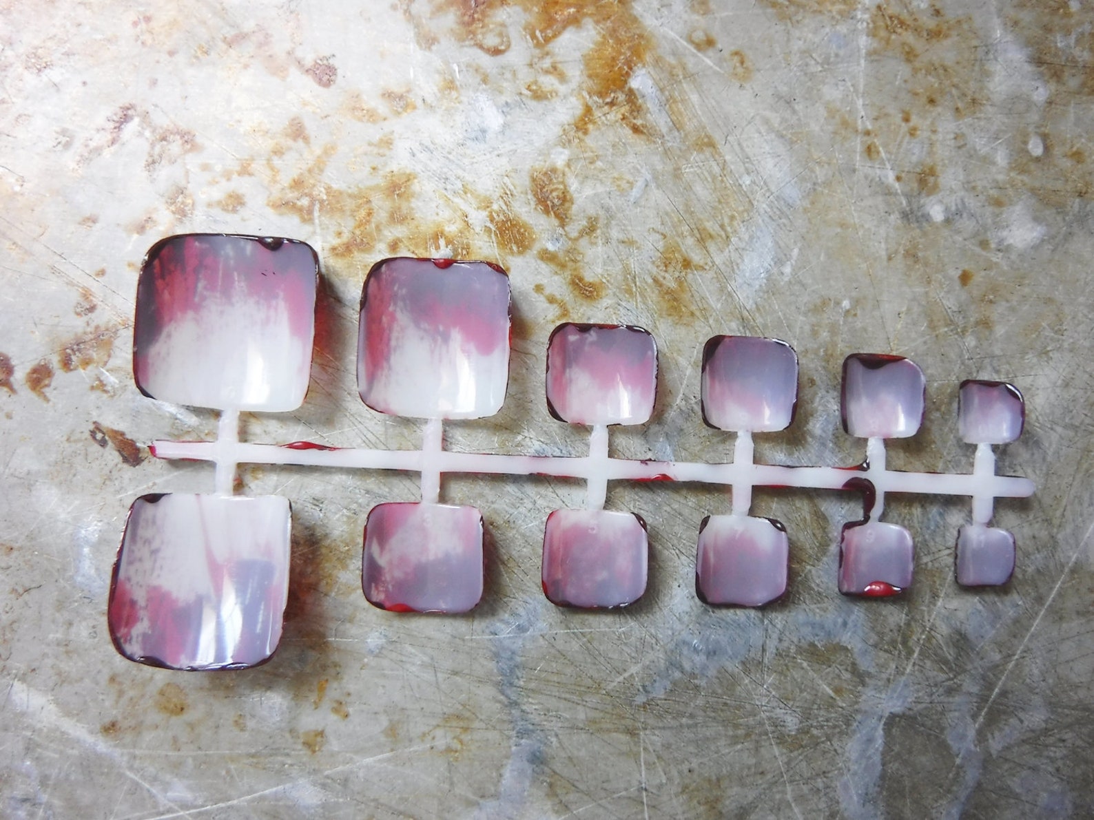 Horror Bloody Toe Nails Witch Vampire Zombie Blood - Etsy