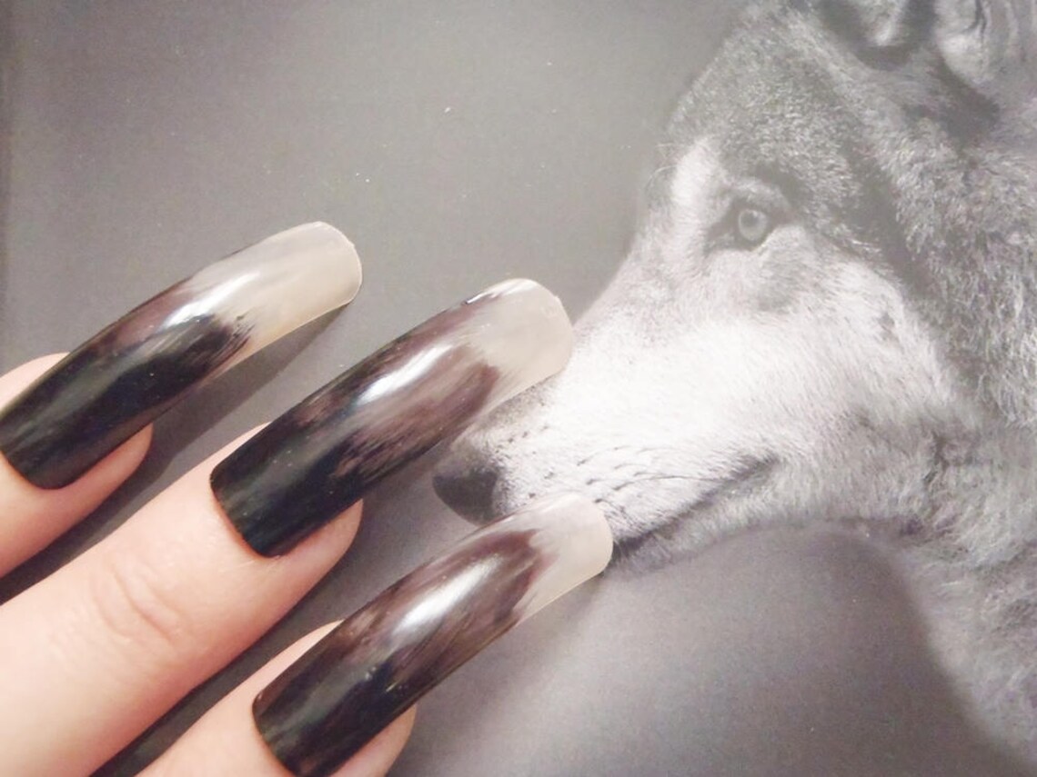 Costume Werewolf Curve Nails Witch Zombie Wolf Talons Claws | Etsy
