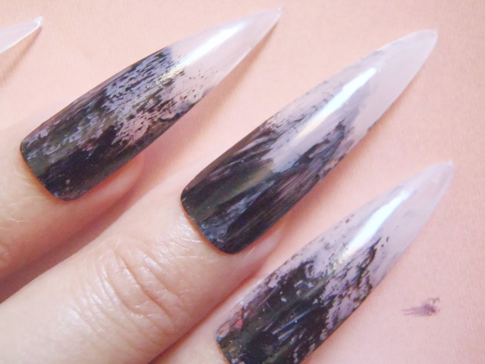 Werewolf Nails Witch Zombie Halloween Wolf - Etsy