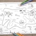 Pirate Map Coloring Treasure Printable Colouring Kids Buccaneers ...