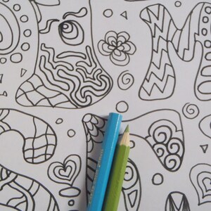 I'm Too Sexy Adult Coloring Book Relax Fun Anti Stress Doodle Doodling ...