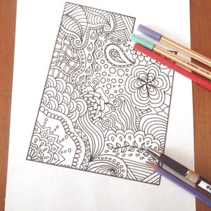 Utah Doodle Colouring Map Kids Adult Coloring Instant DOWNLOAD Tourist ...