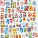 Numbers Magazine Letters Instant Download Stickers Planner - Etsy