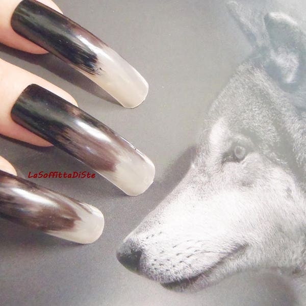 Wolf Claws Nails - Etsy
