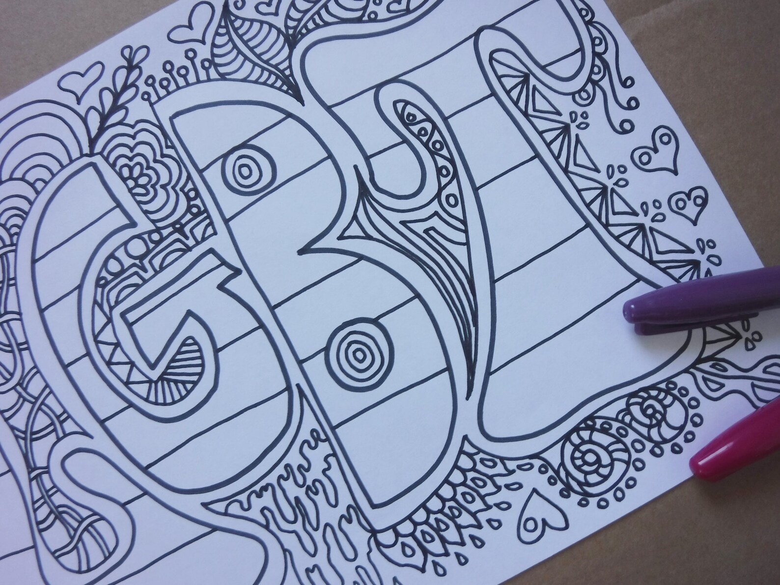 Lgbt Coloring Page Printable Gay Lgbtq Lesbic - Etsy Canada