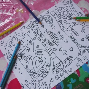 Bff Coloring Best Friends Forever Teens Gale Girl Friendship Schoolmate ...