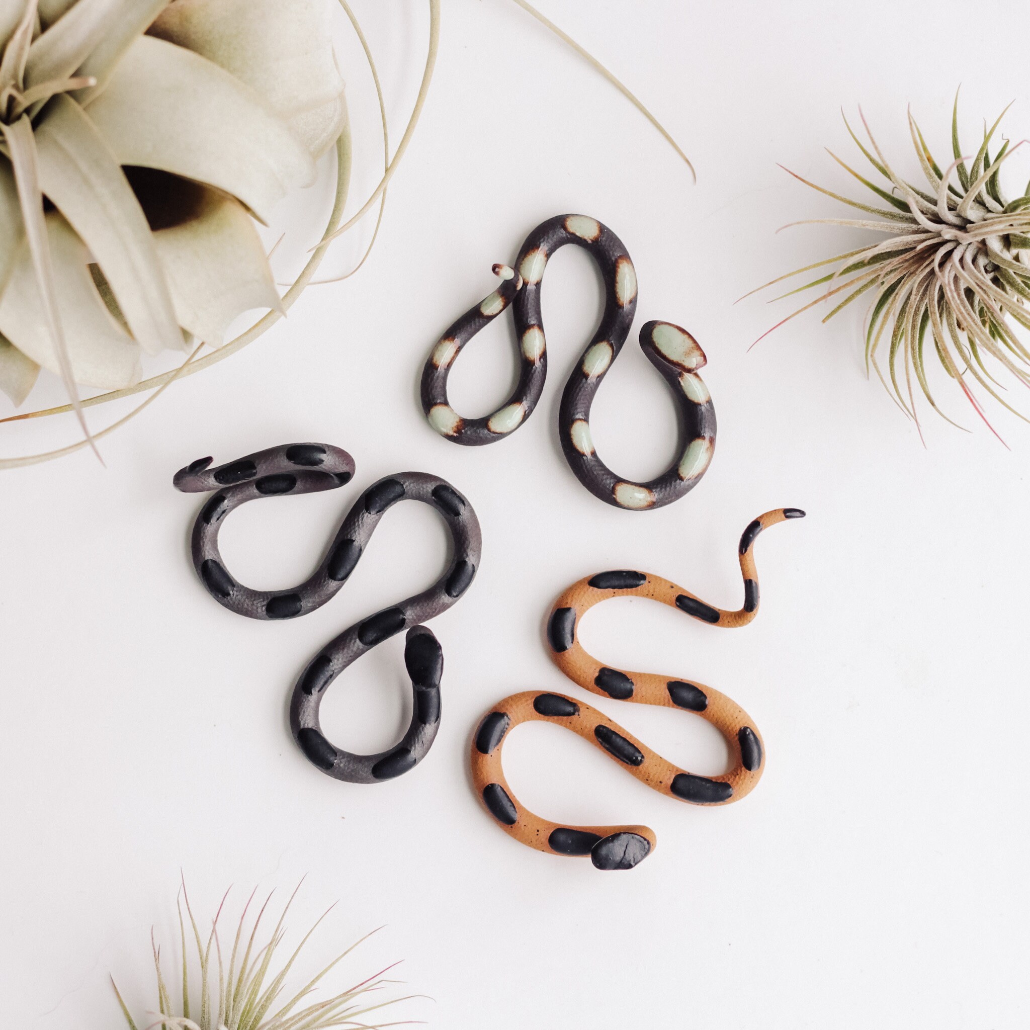 Ceramic Snakes Small Set of 3 by Carter & Rose - Etsy