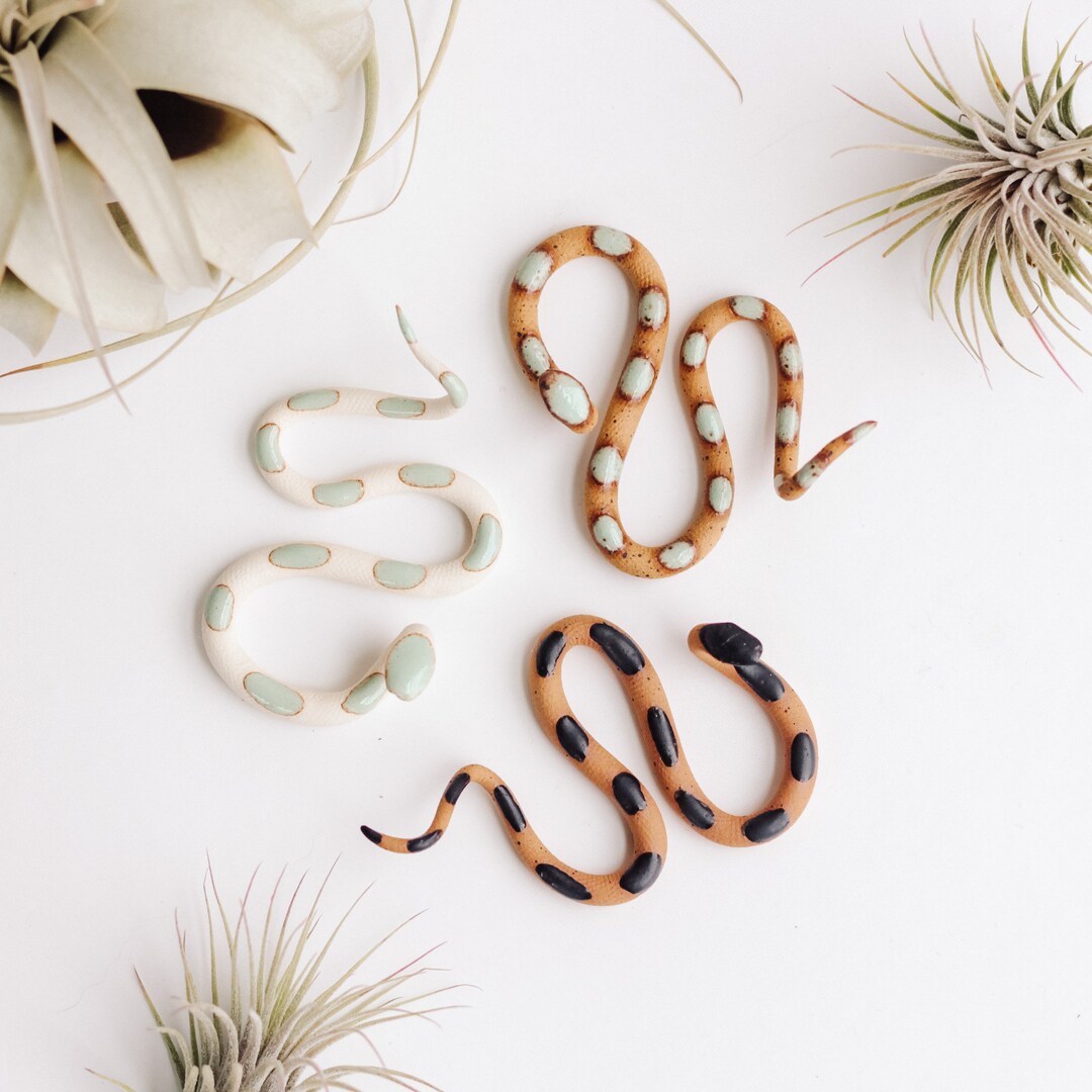 Ceramic Snakes, Small Set of 3, by Carter + Rose - Etsy