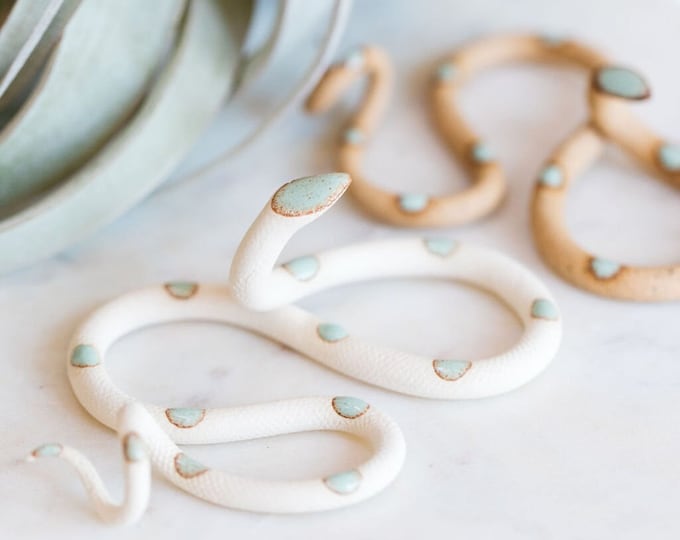 Blooms Snake Mug (C) | Handmade Pottery, Small Batch Ceramics - Etsy