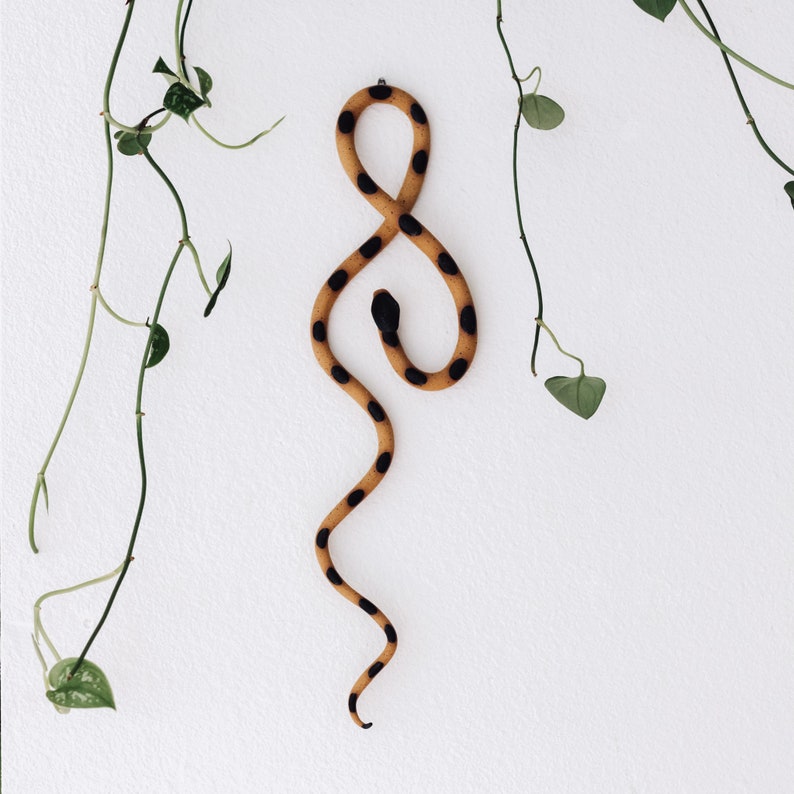 Ceramic Wall Snake by Carter Rose - Etsy