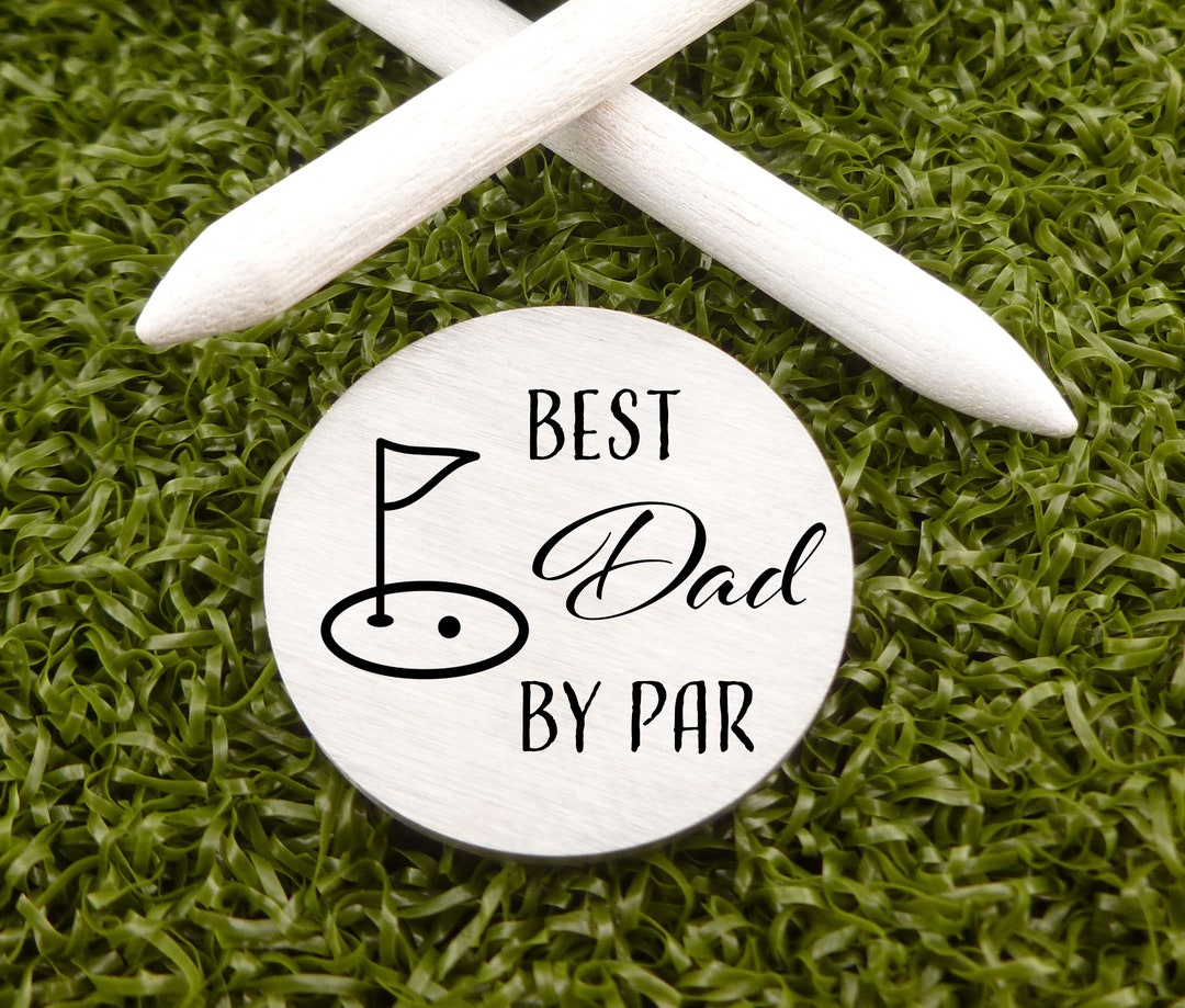 Father's Day-gifts for Dad-golf Ball Marker Personalized - Etsy