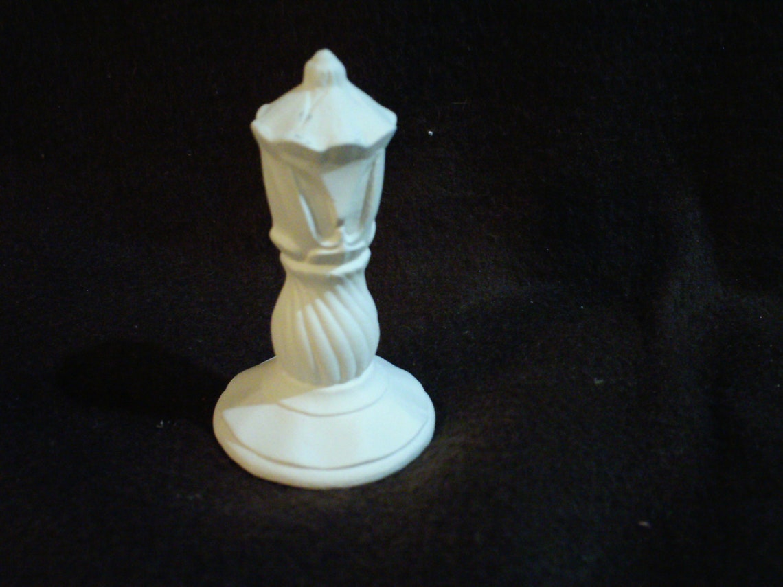 Ceramic Bisque 32 Piece Duncan Tournament Chess Set - Etsy