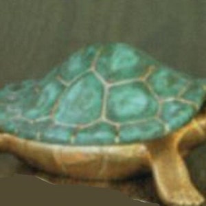Ceramic Bisque 7 Long 2 Piece Turtle Dish C211 - Etsy