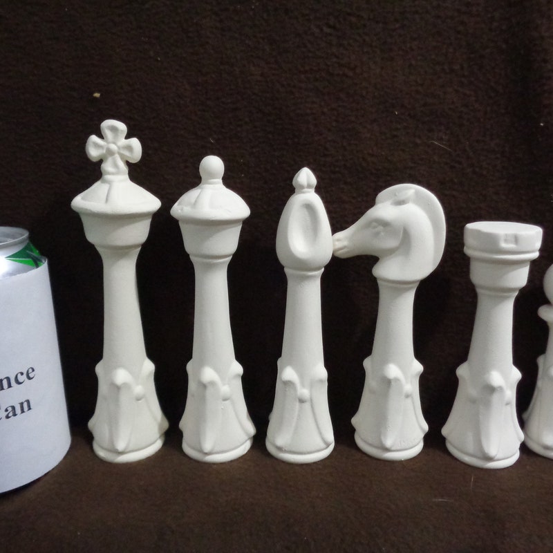 Clay Chess Set - Etsy