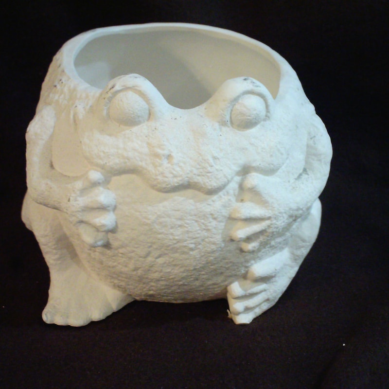 Frog Planter - Etsy