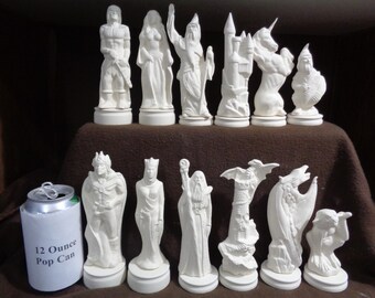 Ceramic Chess Set - Etsy