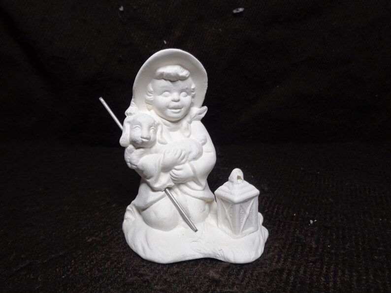 Ceramic Bisque 18 Piece Children's Provincial Nativity Set - U Paint ...