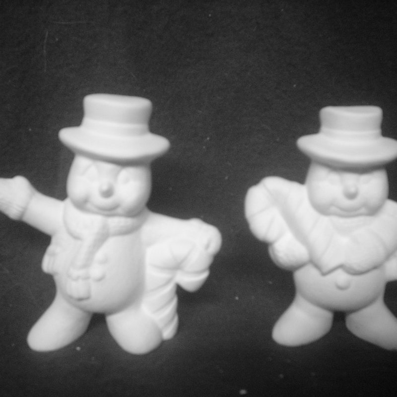 Candy Cane Ceramic Bisque - Etsy