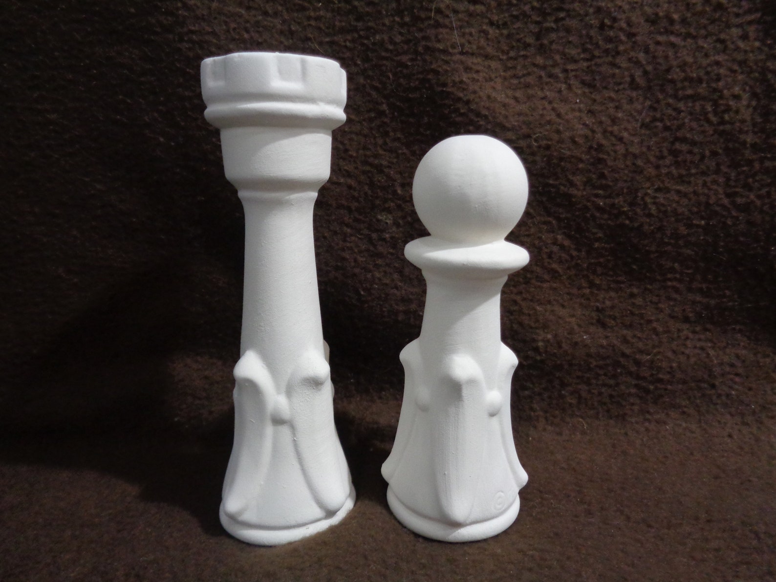 Ceramic Bisque 32 Piece Tall Traditional Chess Set - Etsy