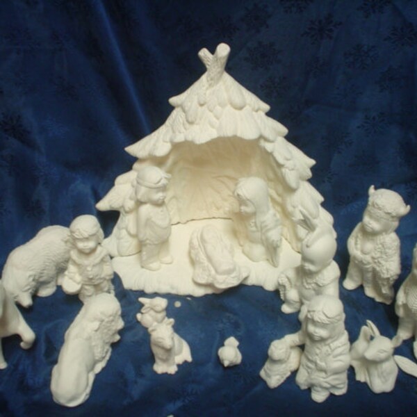 Ceramic Bisque Indian - Etsy