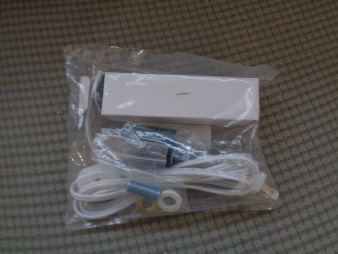 Ceramic Christmas UNASSEMBLED Large Tree Light Kit Fixture 6' White ...