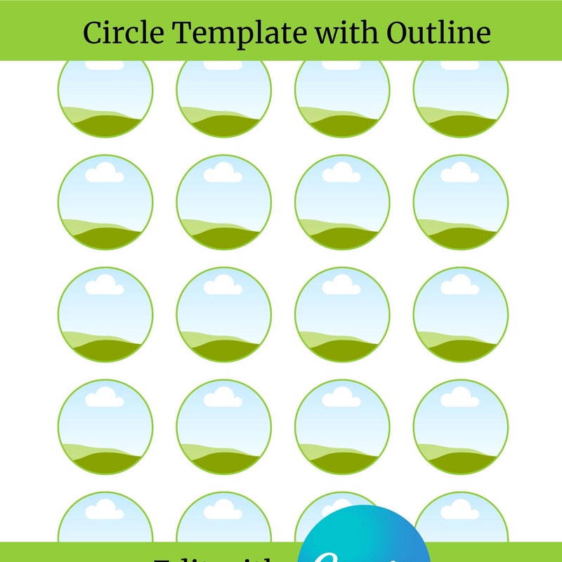 1/5 in a Circle - Etsy UK